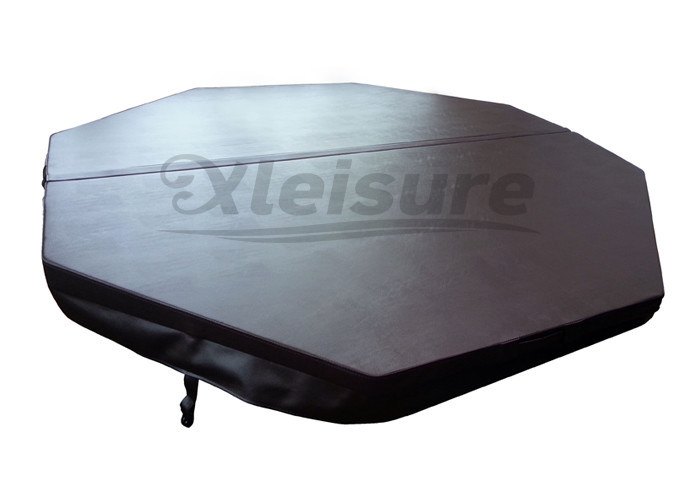Heavy Duty Hot Tub Spa Covers , Vinyl Hot Tub Cover And Lift With Key Lock