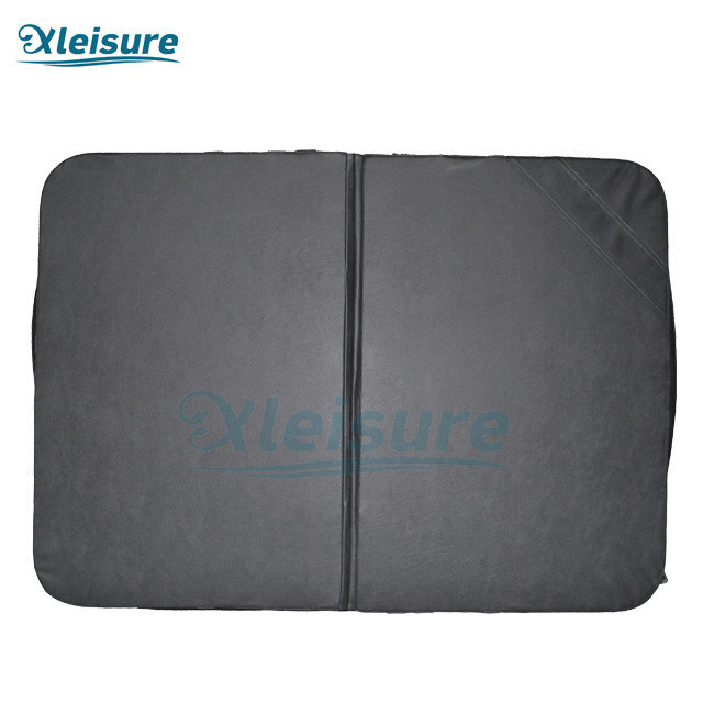 Durable graphite square spa thermal lid vinyl hot tub spa covers for ...