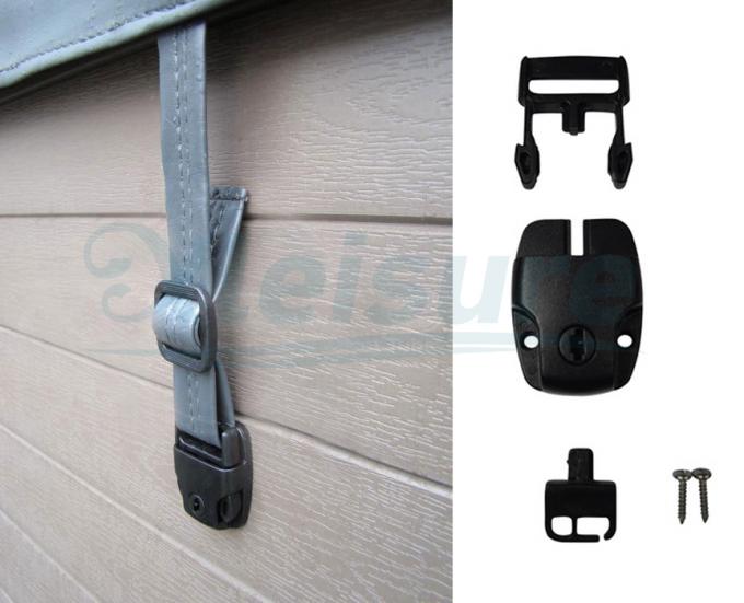 Flexibly Custom Made Rectangle Charcoal Thermal Lid Vinyl Hot Tub Spa ...